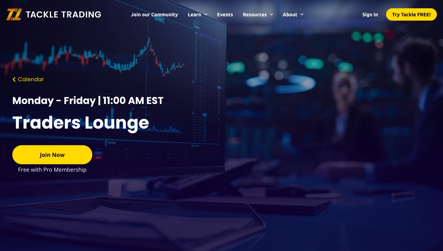 Traders Lounge | Tackle Trading: The #1 rated trading education platform